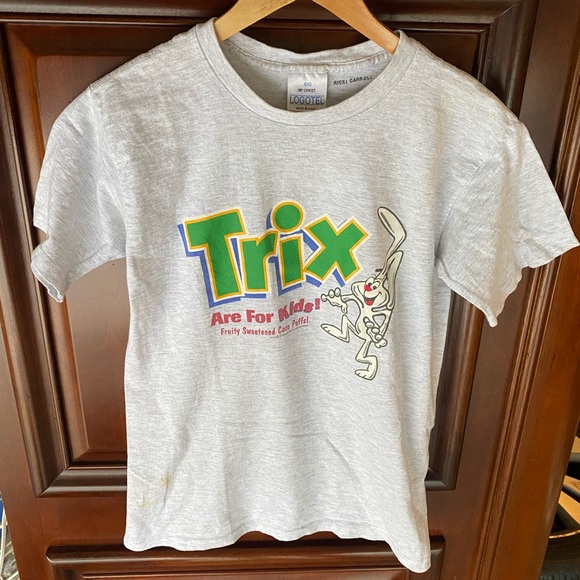 Logotel | Shirts | Vintage 9s Trix Are For Kids Silly Rabbit Graphic ...